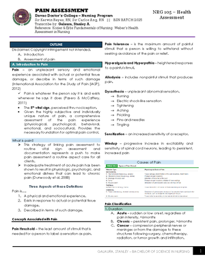 Nursing Health Assessment - Assessment of the Thorax and Lungs - NRG ...
