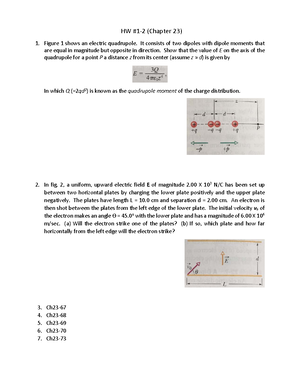 Lab 2 - Electric Fields - PHYS1112K Electric Fields GGC-SST Electric ...