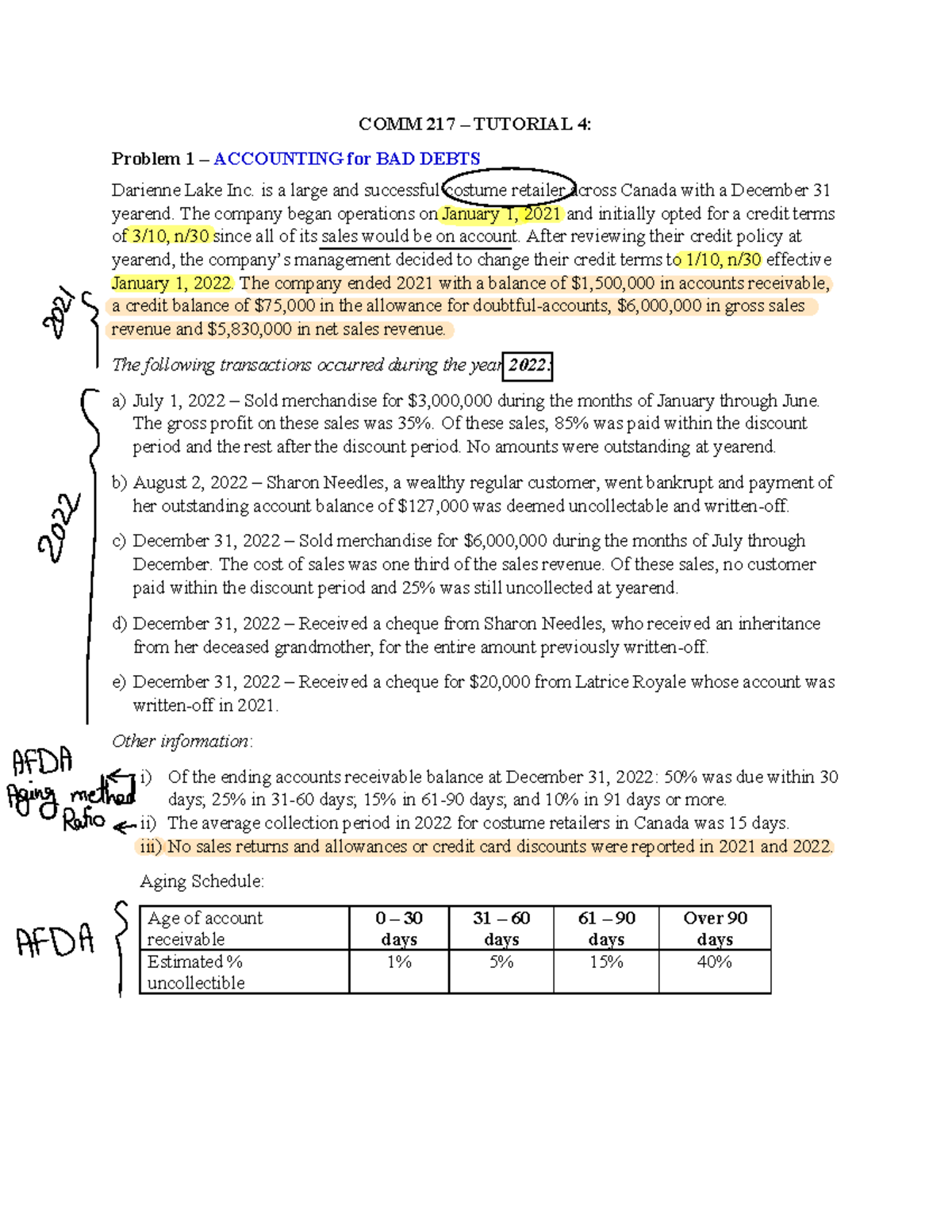COMM 217 - Tutorial 4 3 - This material will help you to have a brief ...