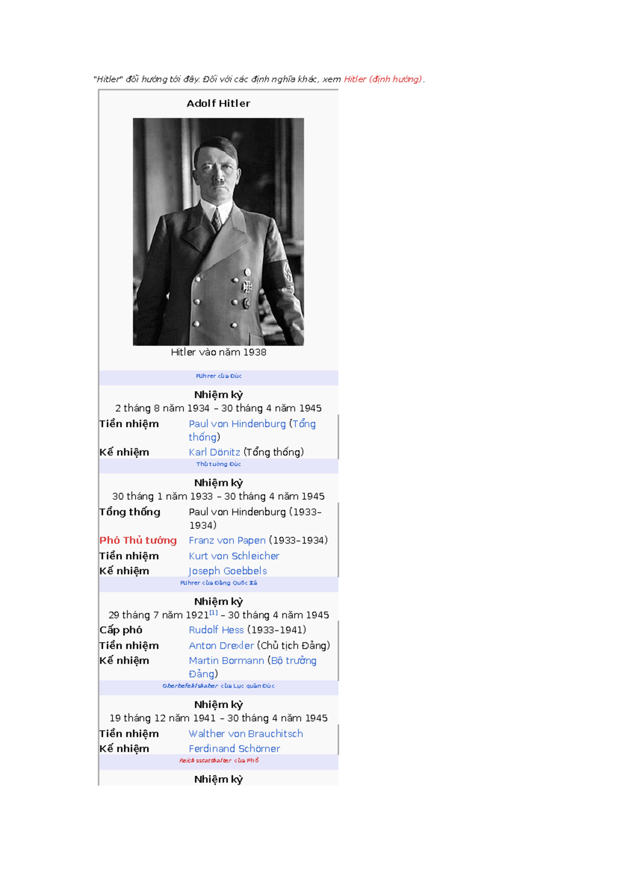 Hitler - gfdgd - "Hitler" đổi hướng tới đây. Đối với các định nghĩa ...