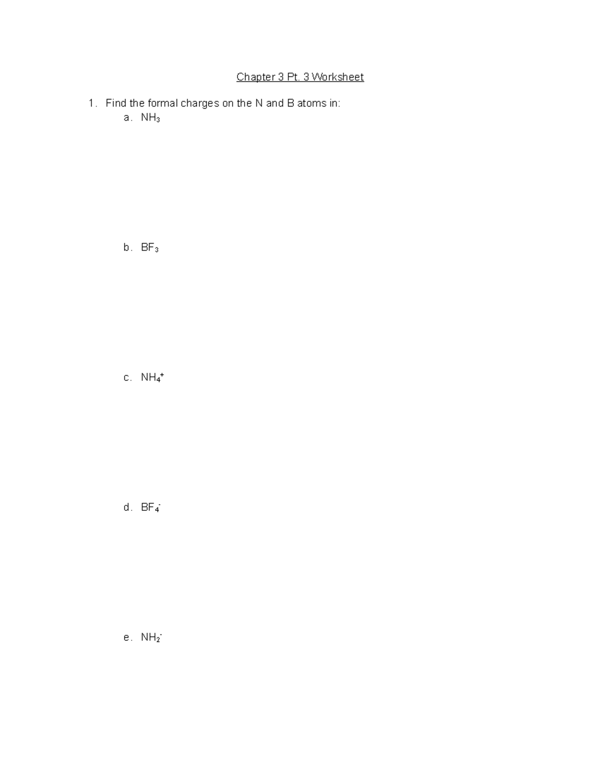 Chapter 3 Pt. 3 - Useful Notes - CHEM 120 - Chapter 3 Pt. 3 Worksheet ...
