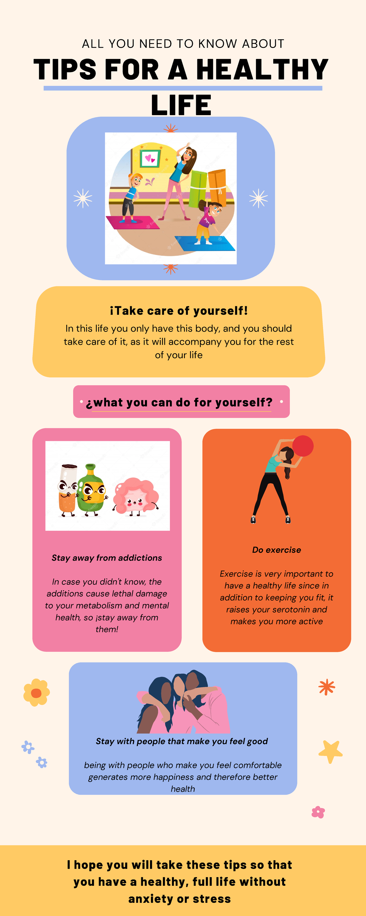 Tips for a healtthy life - I hope you will take these tips so that you ...