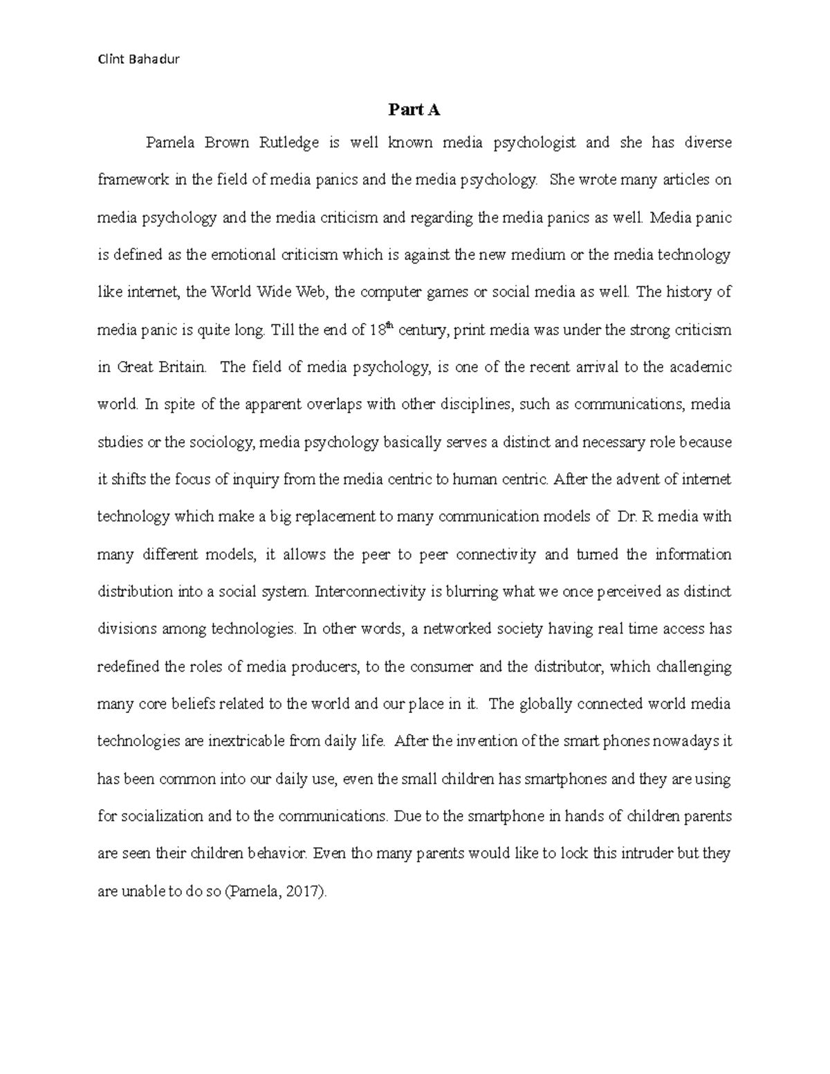 Counterpointer - WDFG WSDFGH WSDFG QWSDEFGH - Part A Pamela Brown ...