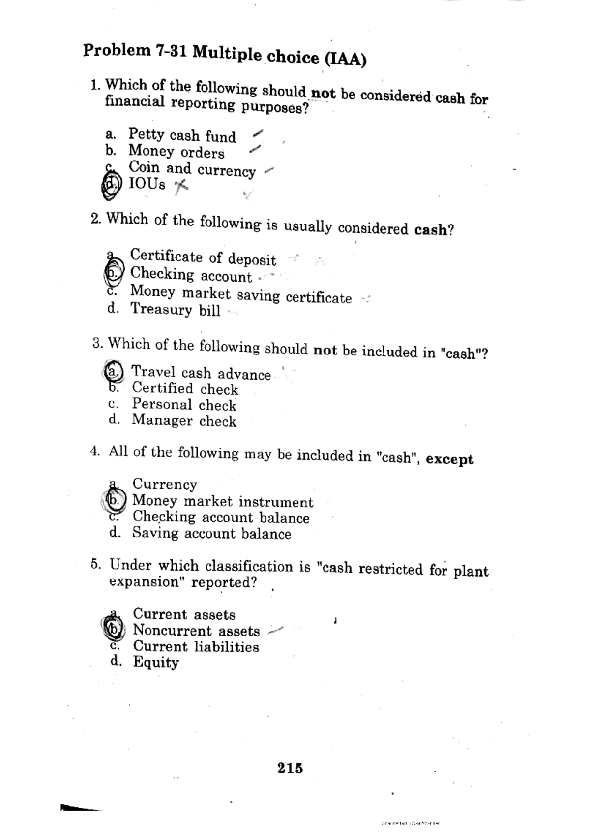 Cash to notes Receivable - Bachelor of Science in Accountancy - Studocu