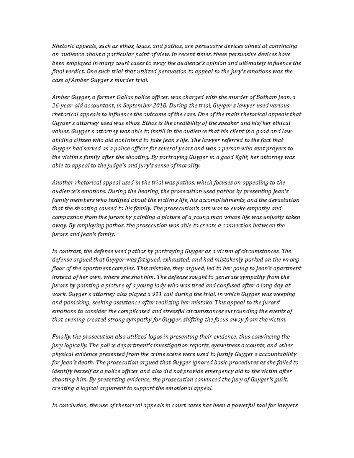Rhetorical Essay Examine The Use Of Rhetorical Appeals In A Recent rhetorical-essay-examine-the-use-of-rhetorical-appeals-in-a-recent