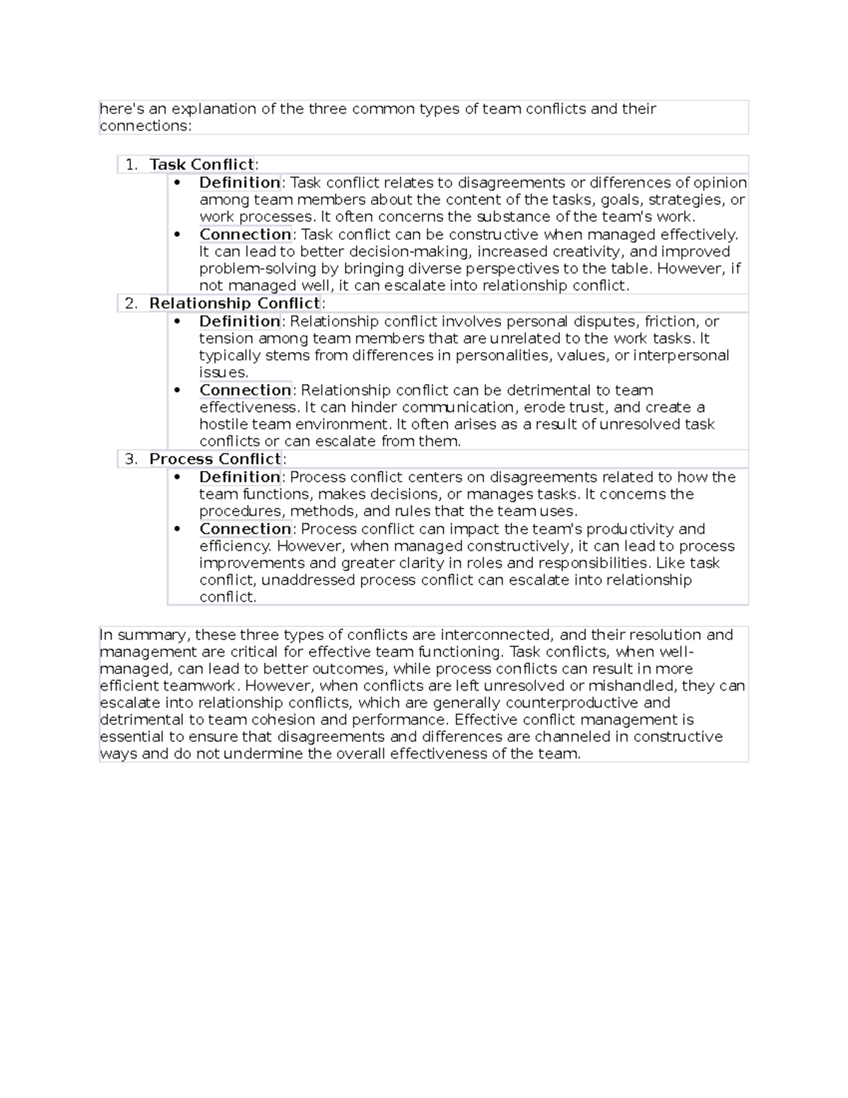 Week 3 and 4 notes - here's an explanation of the three common types of ...