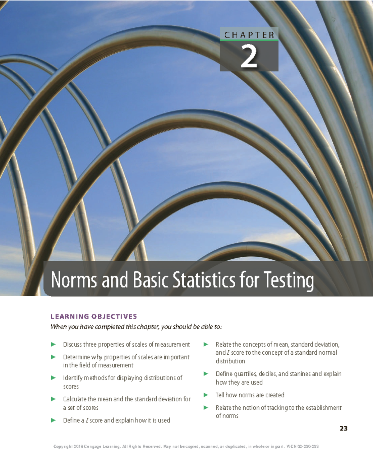 Ch2 Norms and Basic Statistics for Testing - 23 Discuss three ...