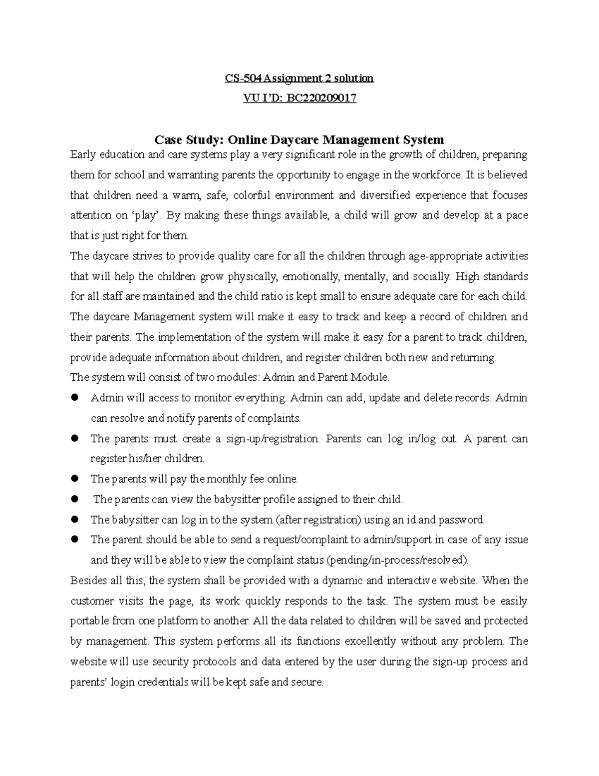 Bc220209017( - Assignment of computer science - Introduction to ...