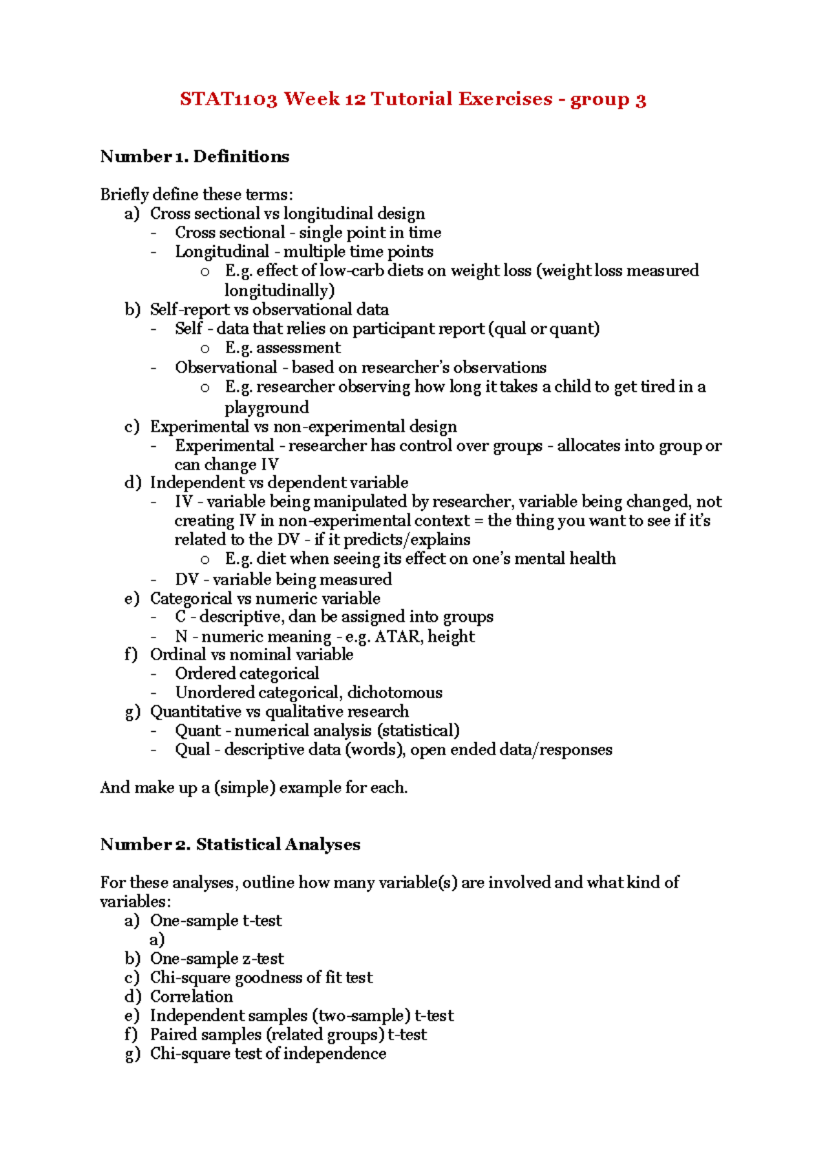 12pm STAT1103 Week 12 Tutorial Exercises group 3 - STAT1103 Week 12 Tutorial Exercises - group 3 ...