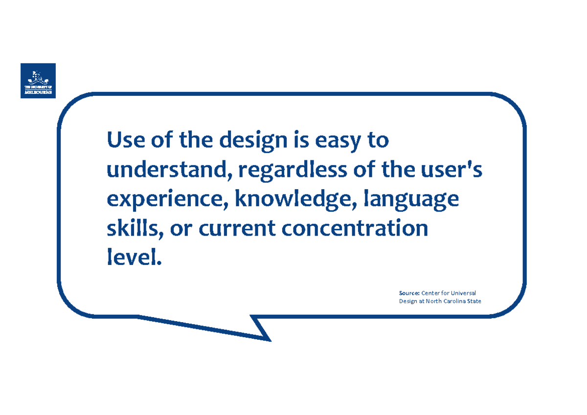 W1L1 - Notes - Source: Center for Universal Design at North Carolina ...