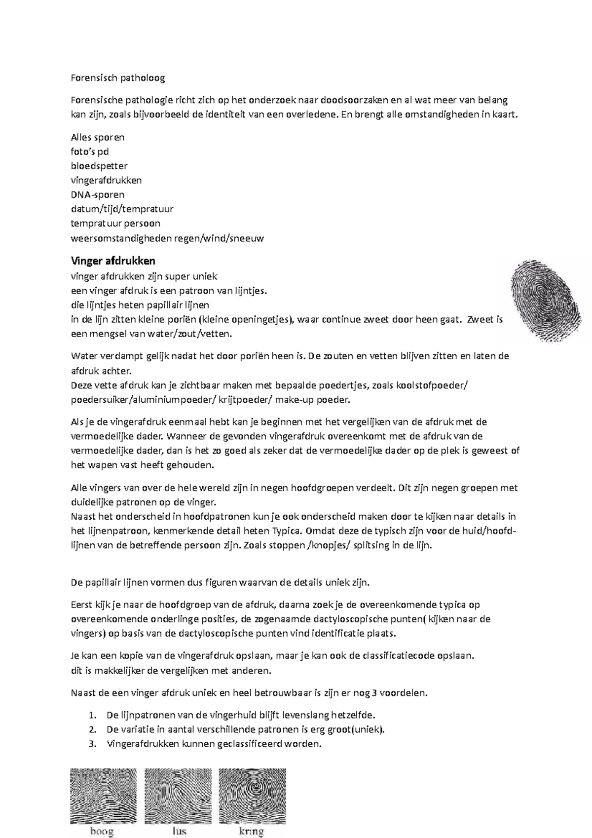 Samenvatting nlt periode 1 forenschensich onderzoek - Forensisch ...