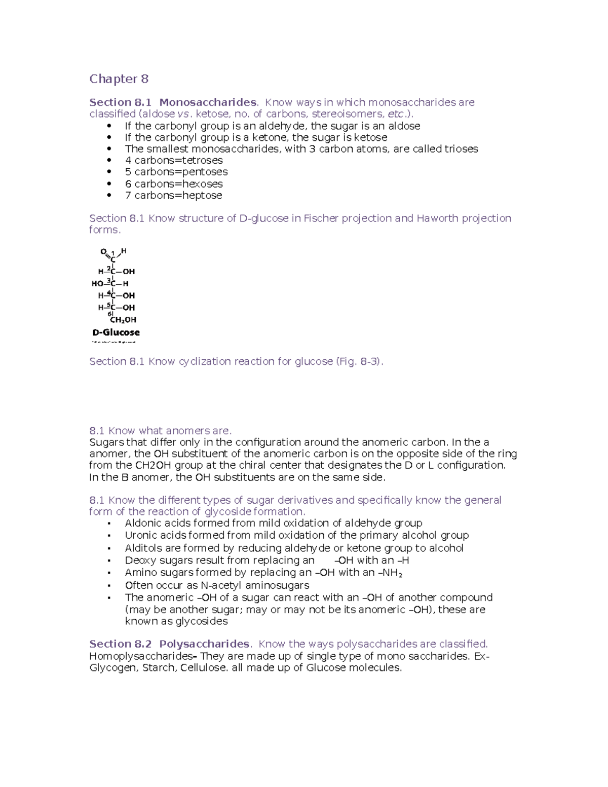 Biochem SG Test 3 - Study Guide for Test 3 with all questions and ...
