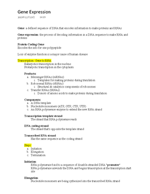 Bio 1 exam 1 notes - Summary General Biology I - Bio 1 exam 1 notes ...