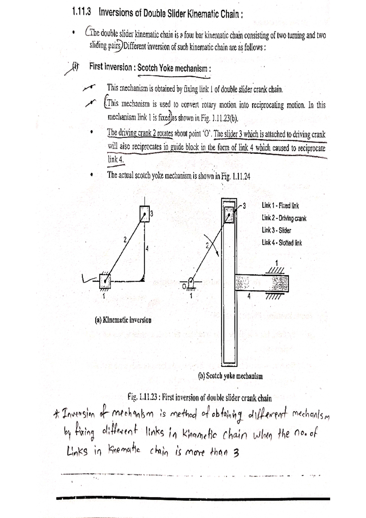 TOM Reduct 2023 1 - Theory of machine notes - Meachnical Engineering ...