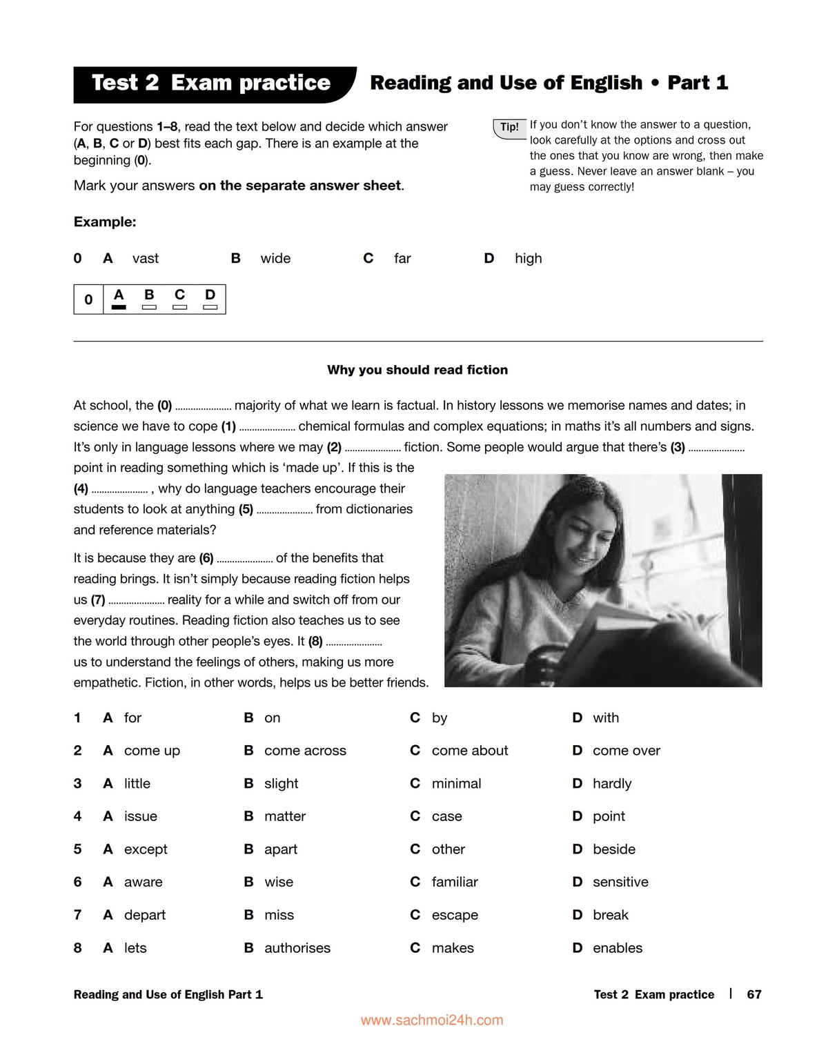 First for Schools Trainer 2 (2018 ) TEST 2 - Test 2 Exam practice ...