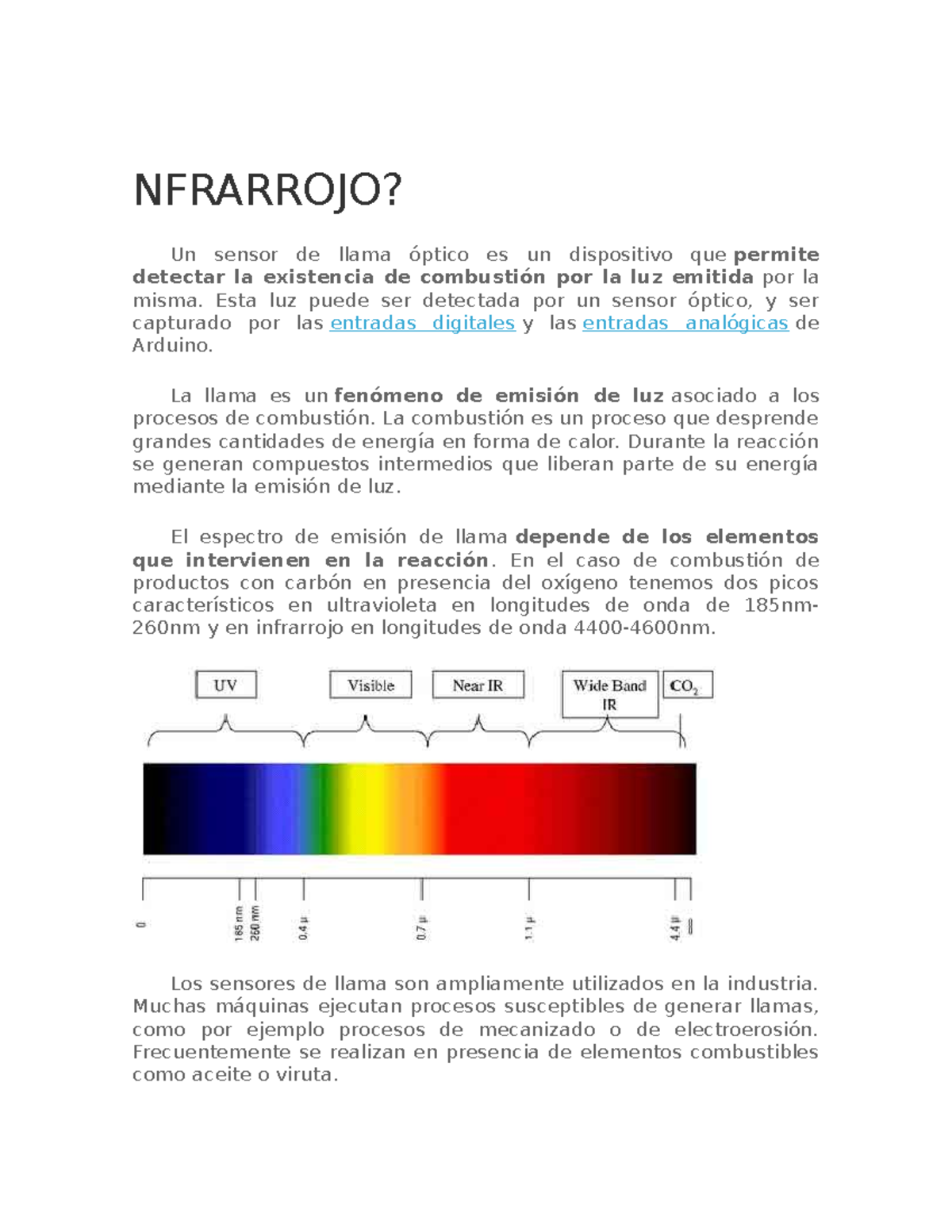 Sensor de flama YG1006 - NFRARROJO? Un sensor de llama óptico es un ...