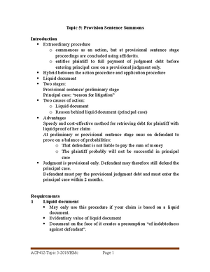 Example Combined Summons HC - COMBINED SUMMONS IN THE HIGH COURT OF ...