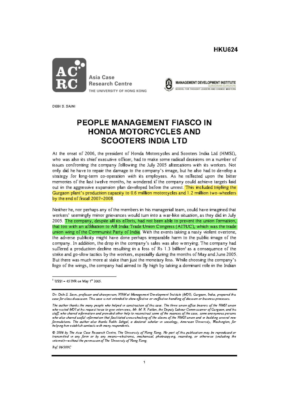 Null - Case study - ! - Studocu