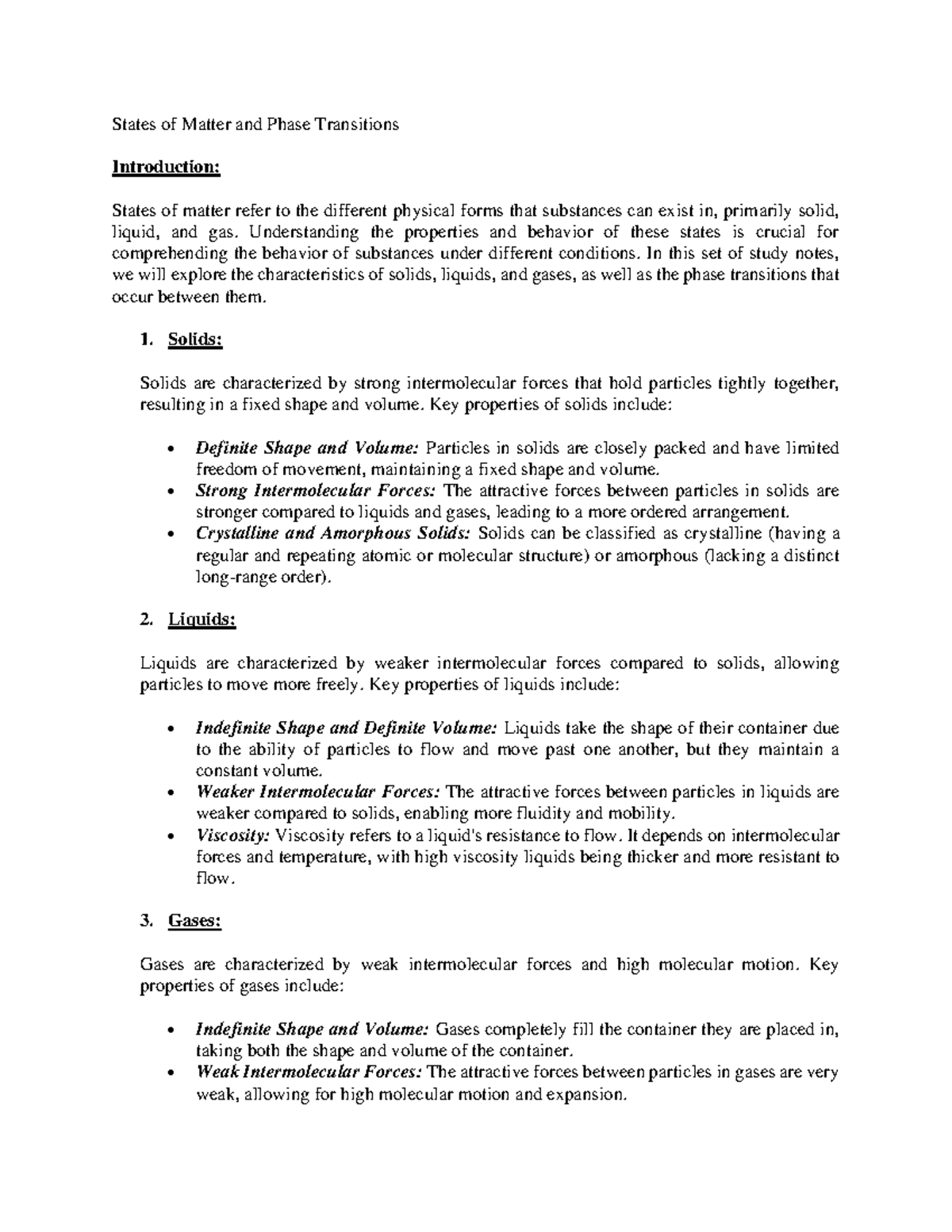 C 17 - States of Matter and Phase Transitions - States of Matter and ...