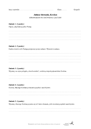 Test makbet szekspira b 1 pdf - Imię i nazwisko - Studocu