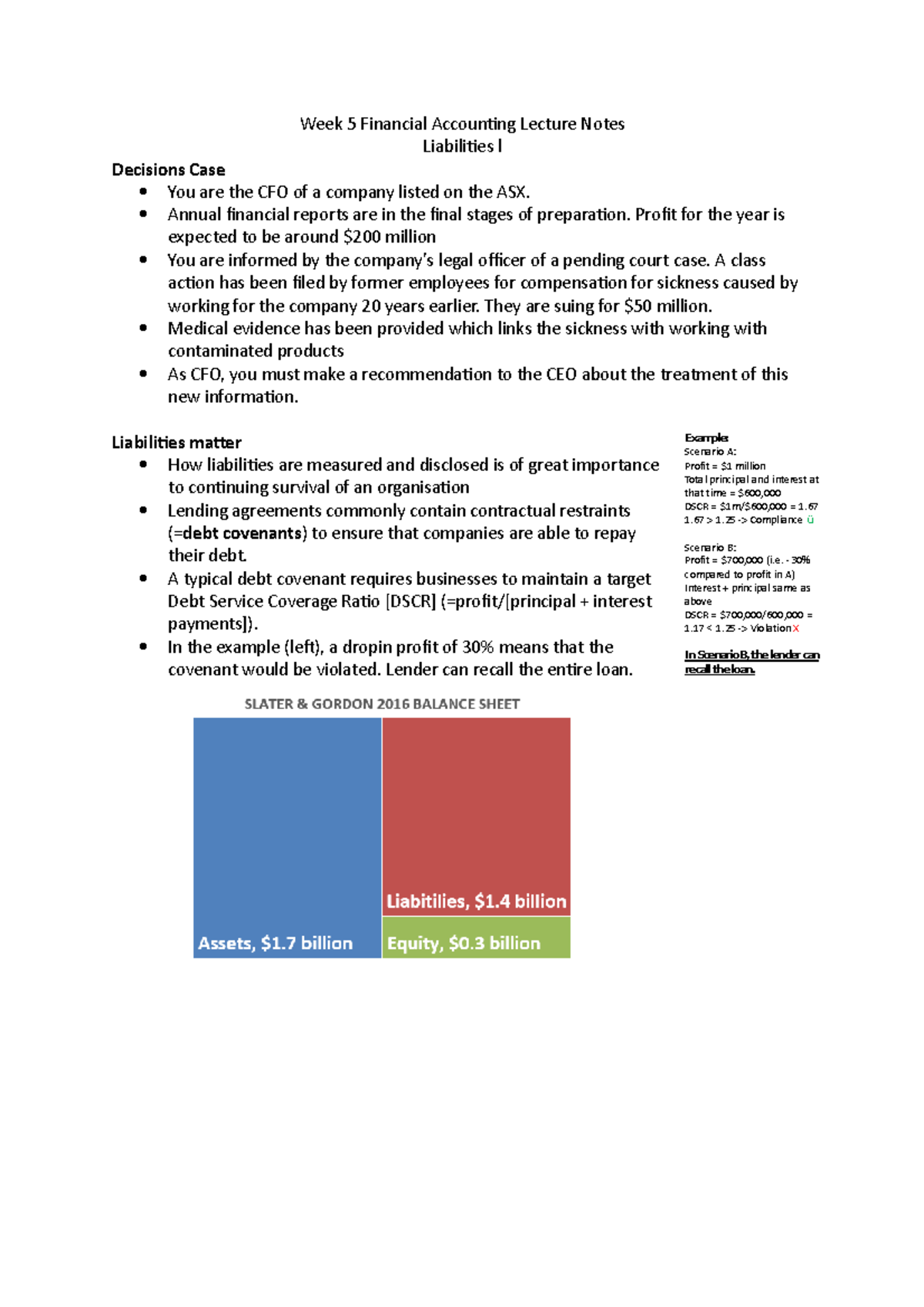 Week 5 Financial Accounting Lecture Notes - Annual financial reports ...