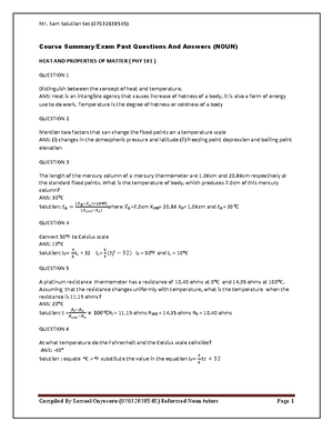 GST203 EXAM Summary - GST203: INTRODUCTION TO PHILOSOPHY AND LOGIC ...