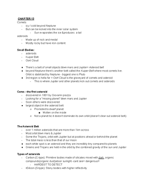 Astro Exam 3 practice test - ASTR 2003 Spring 2014 Exam April 8, 2013 ...
