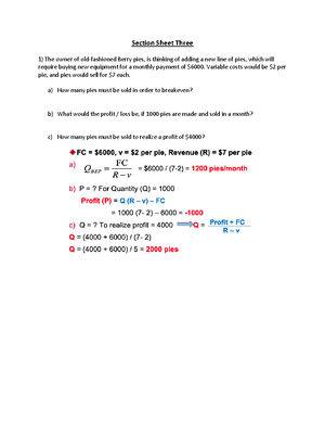 Section Sheet One ANS - Section Sheet One ANS Productivity In an ...