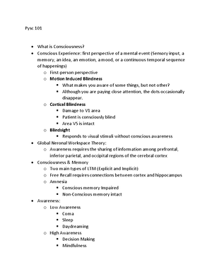 Pysc review Chapter 5 - Psychology Chapter 5 Atkinson and Shiffrin 3 ...
