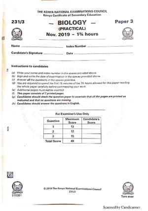 BIO PP3 QS PRE-MOCK 2024 - ©2024 The Success Path Mock Examinations ...