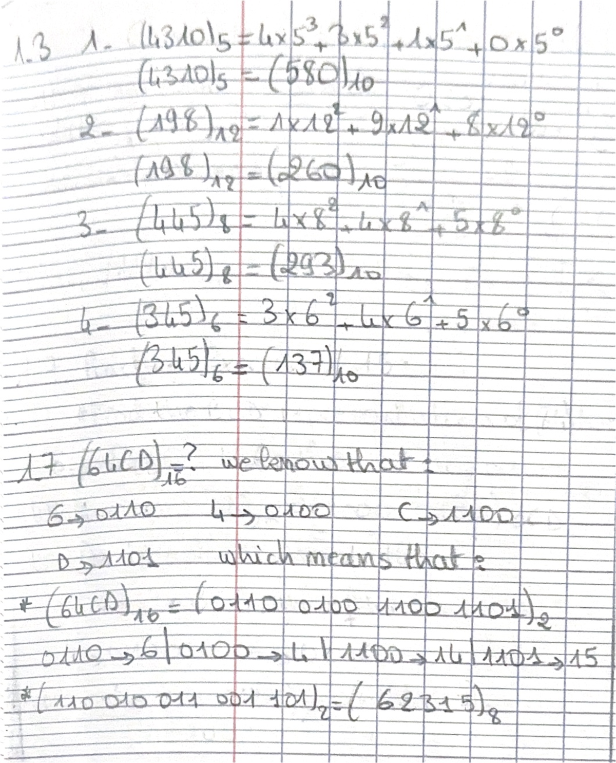 A1 - assignment for digital systems - SYSC 2310 - Studocu