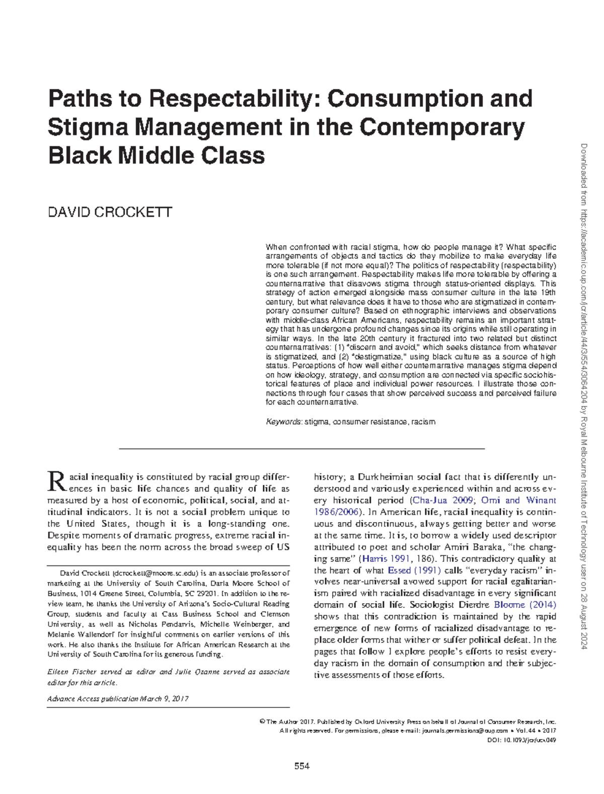 Book- consumption - BOOK - Paths to Respectability: Consumption and ...