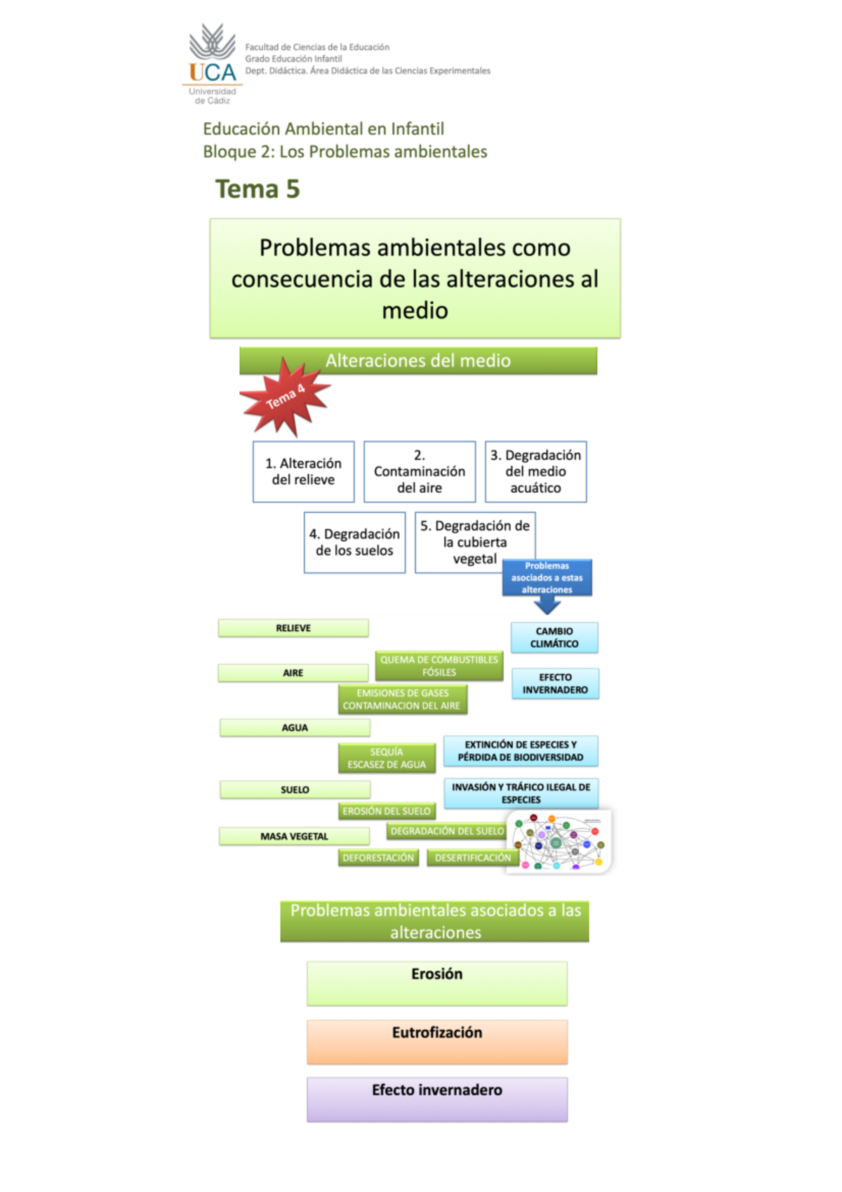 Tema 5 naturales - Tema 5 - Didáctica del medio natural - Studocu
