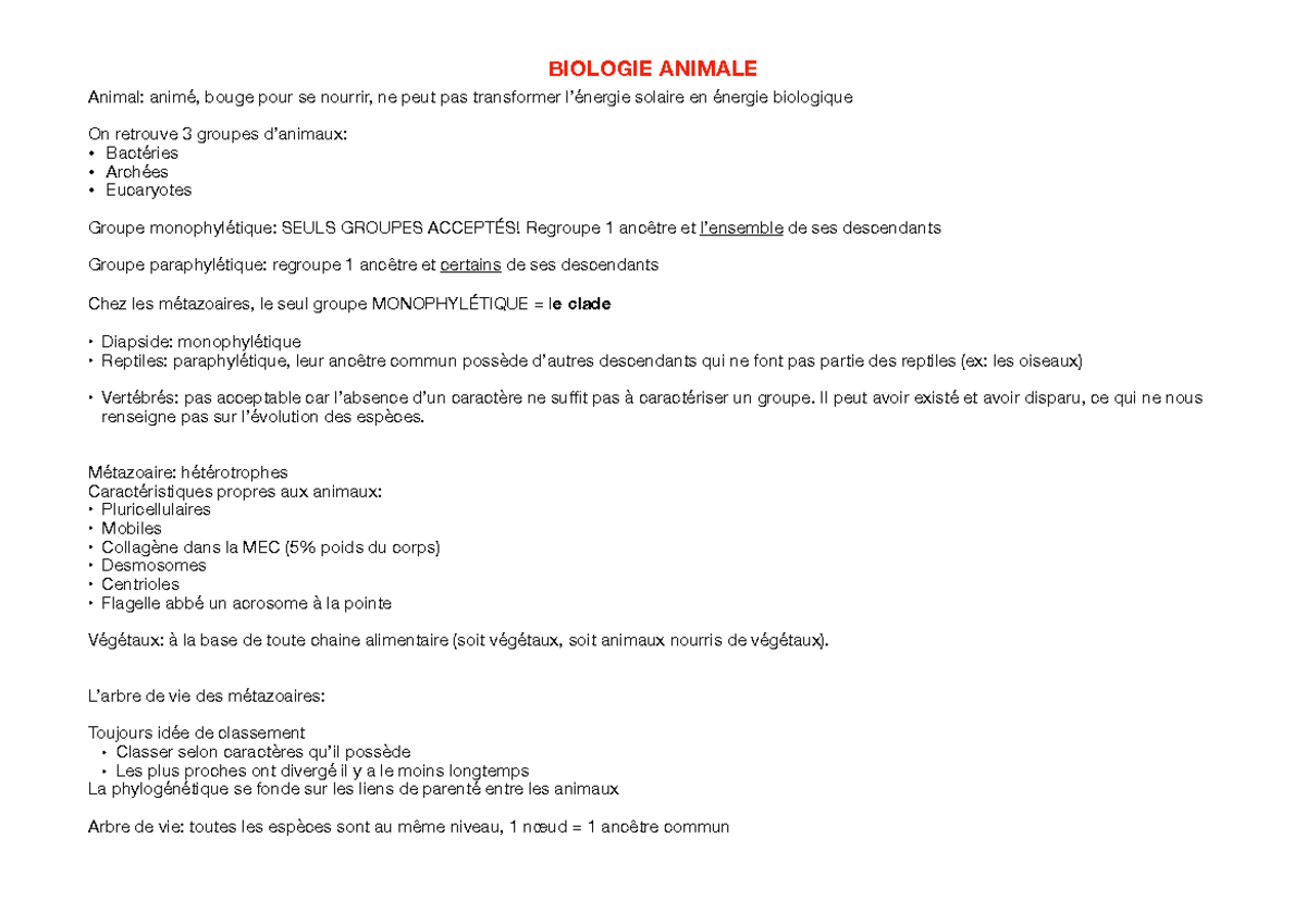 Fiches - bio animale - kohandani - Animal: animé, bouge pour se nourrir, ne peut pas transformer ...