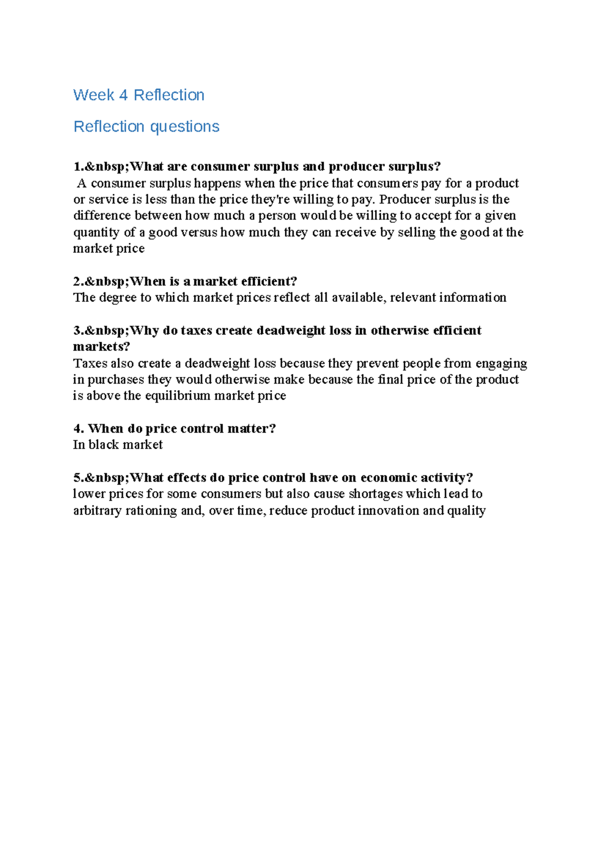 Exported-text - Note - Week 4 Reflection Reflection questions 1. What ...