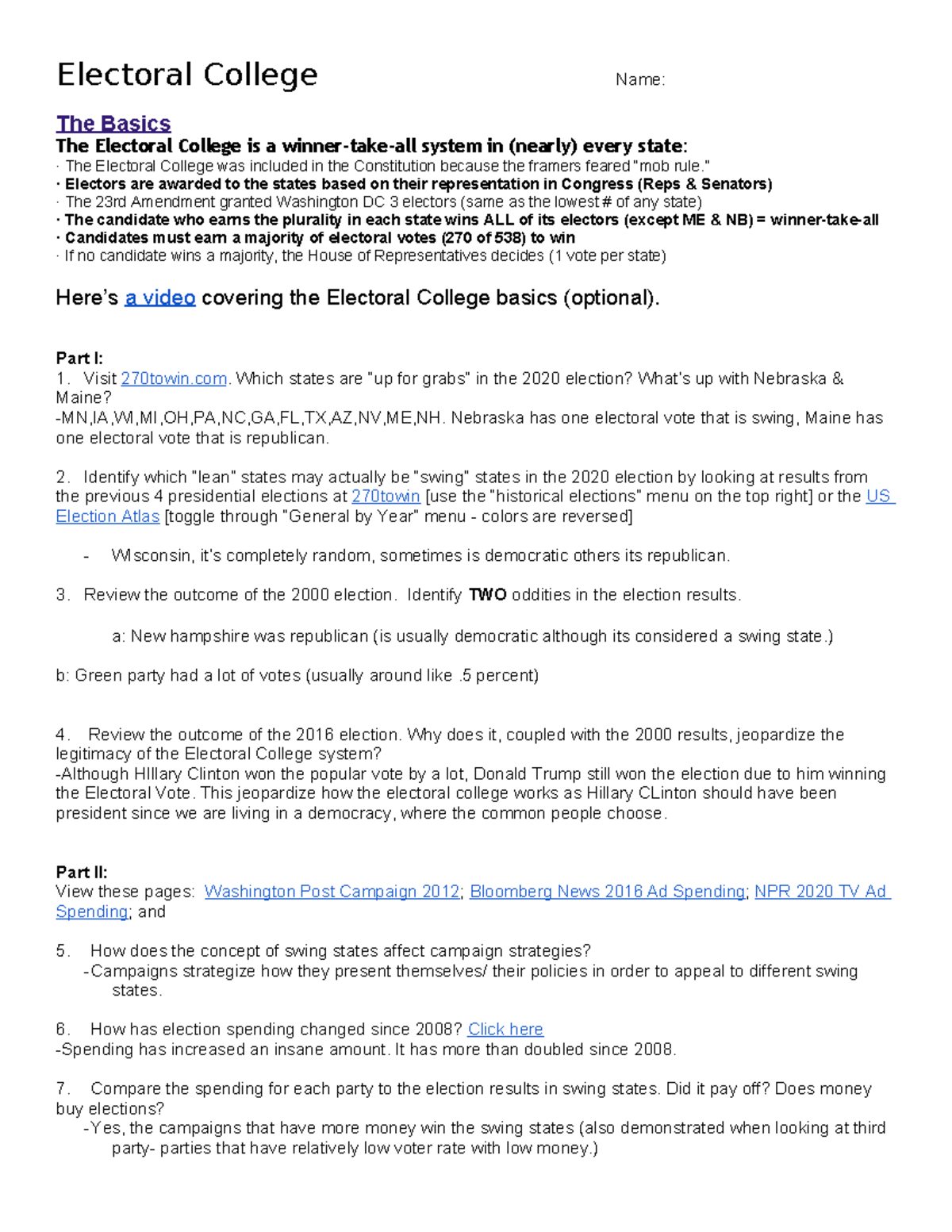 Electoral College Activity 2122 on 2021-10-28 11 20 52 - Electoral ...