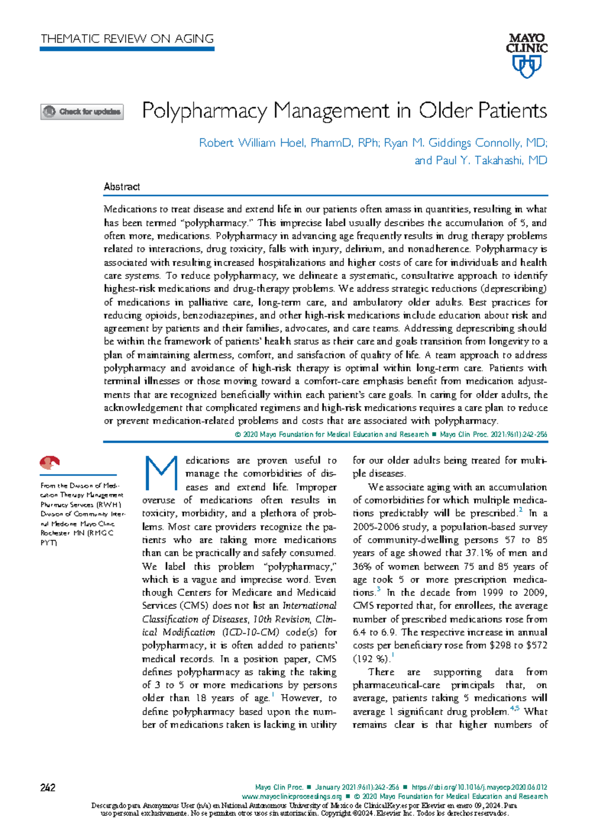 1-s2 - articulo medico - Polypharmacy Management in Older Patients ...