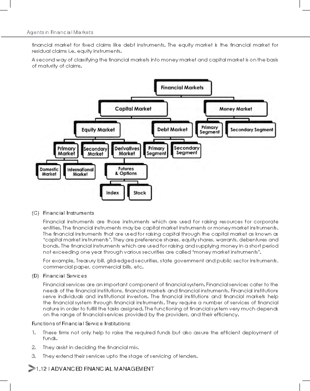 Advanced Financial Management - Institute of Cost-9 - 1 I A DVA NC ED ...