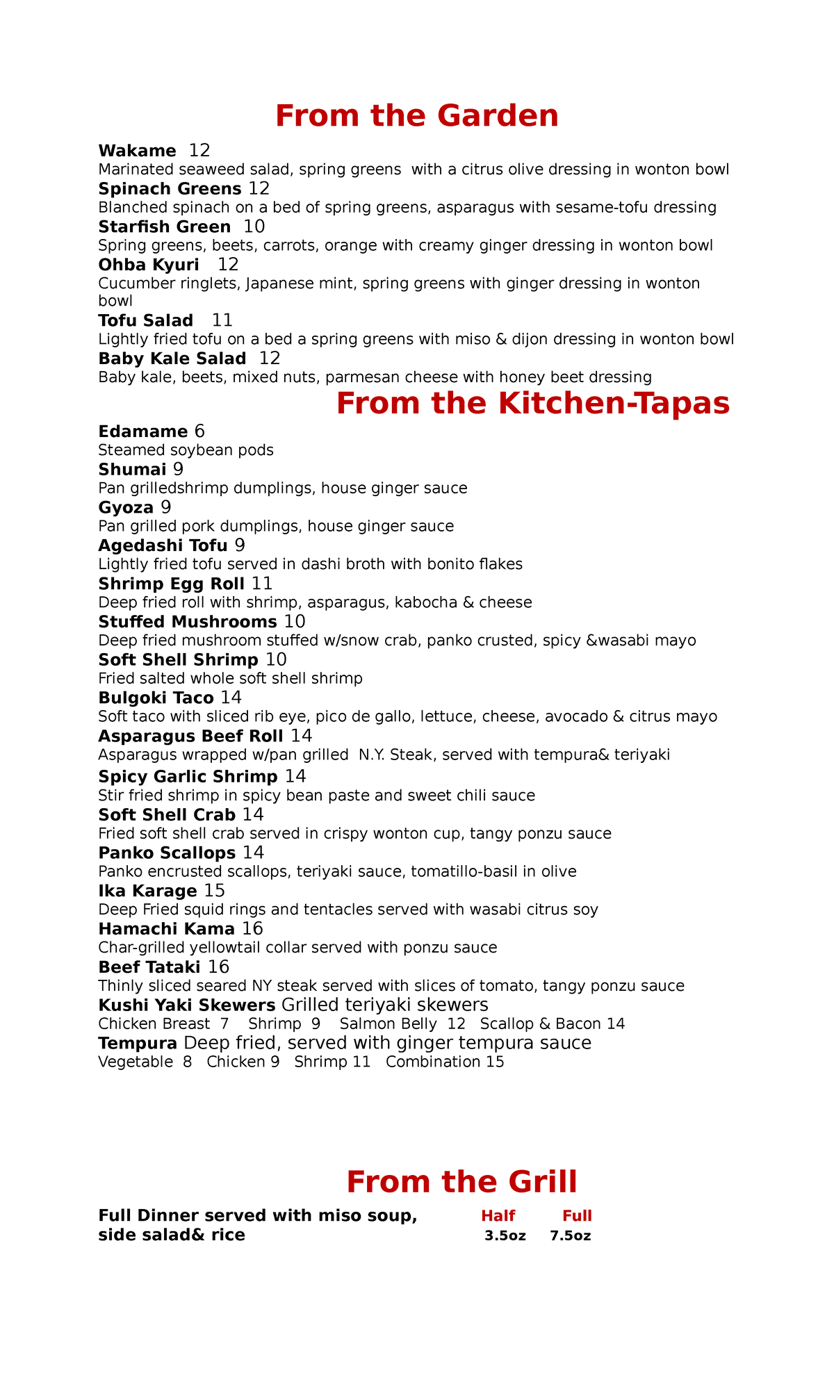 Starfish-menu-9 a historical documentation of food through time - From ...