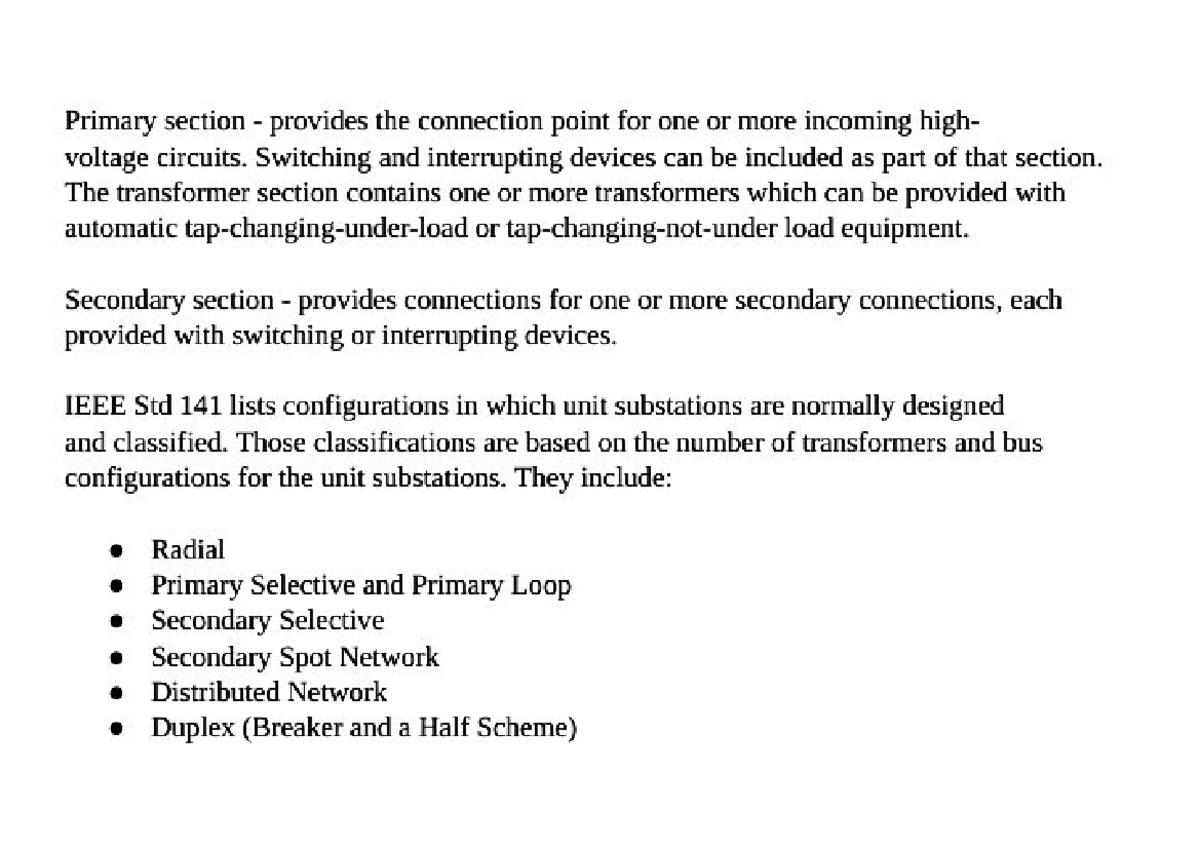 Lectures and Narrative - Electrical Engineering - Studocu