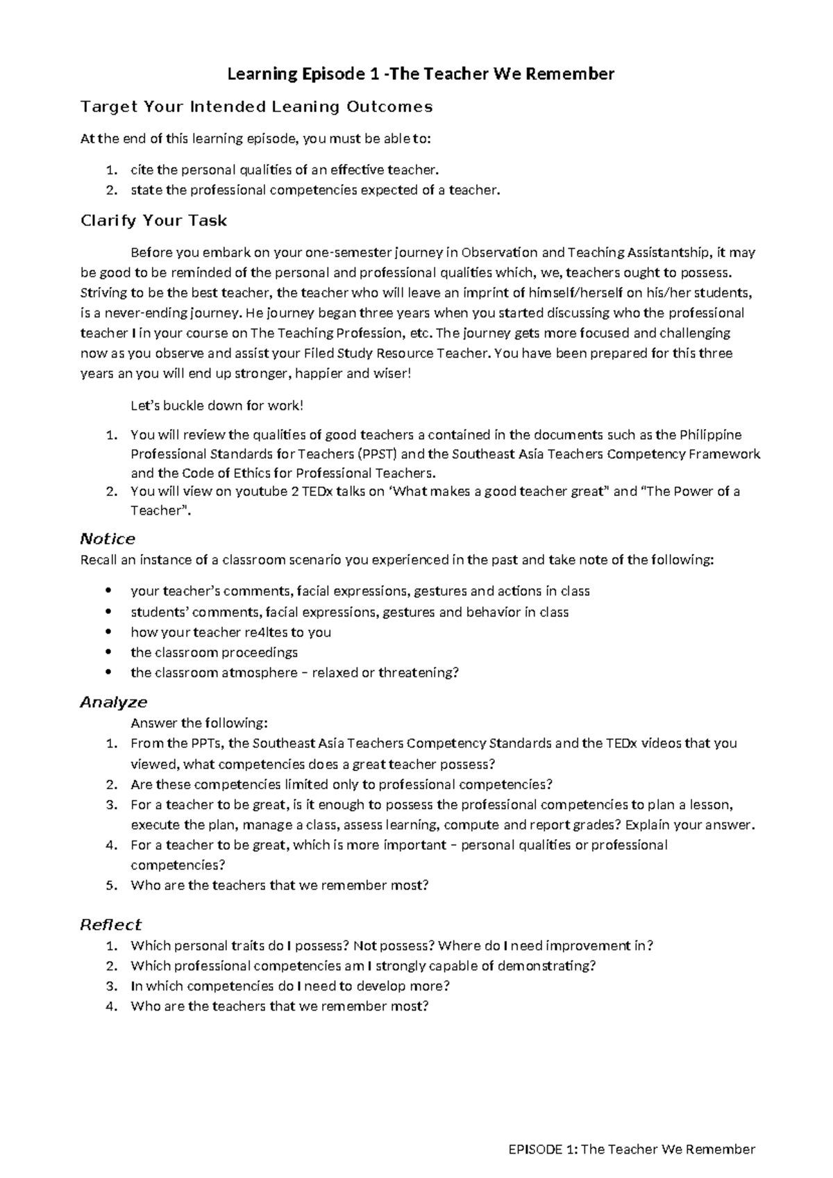 Learning-Episode-1 - This is an episode 1 of fs 1 - Learning Episode 1 ...