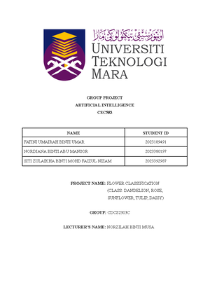 Topic 3ii - Convolutional Neural Network - CSC583 – Artificial Intelligence Algorithms Topic 3ii ...
