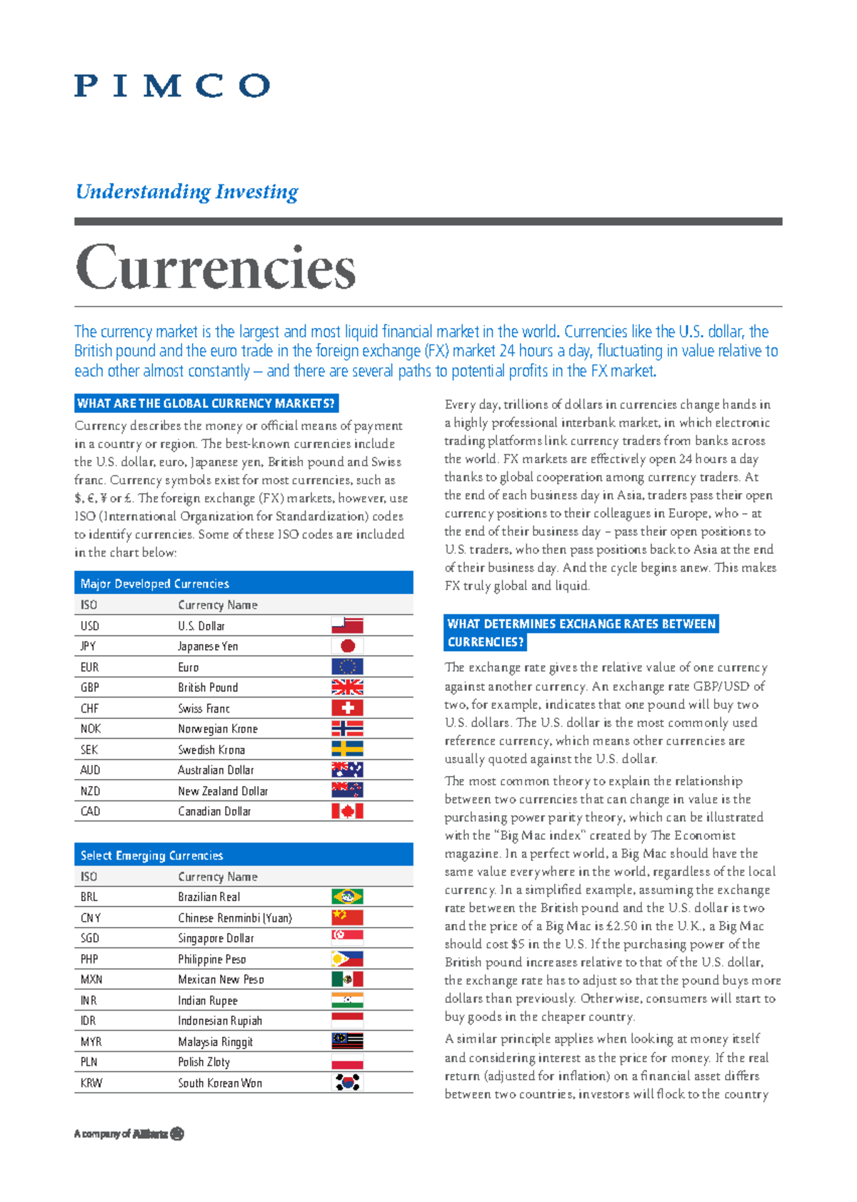 45173+Understanding+Currencies - Currencies ####### WHAT ARE THE GLOBAL ...