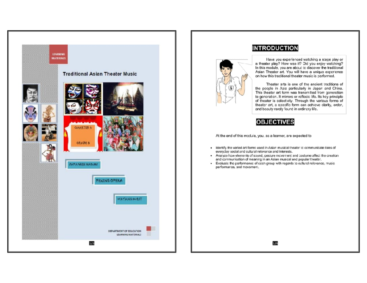 Music quarter 4 - pdf - INTRODUCTION LEARNING MATERIALS Have you ...