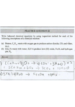 LAB Report 1 - CHEMISTRY LABORATORY REPORT EXPERIMENT 1 TITLE : NAME ...