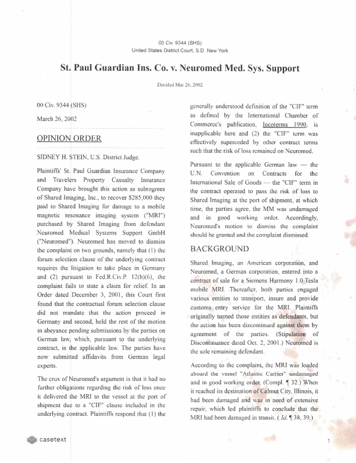 CCF 0002091 case study week6 - Studocu