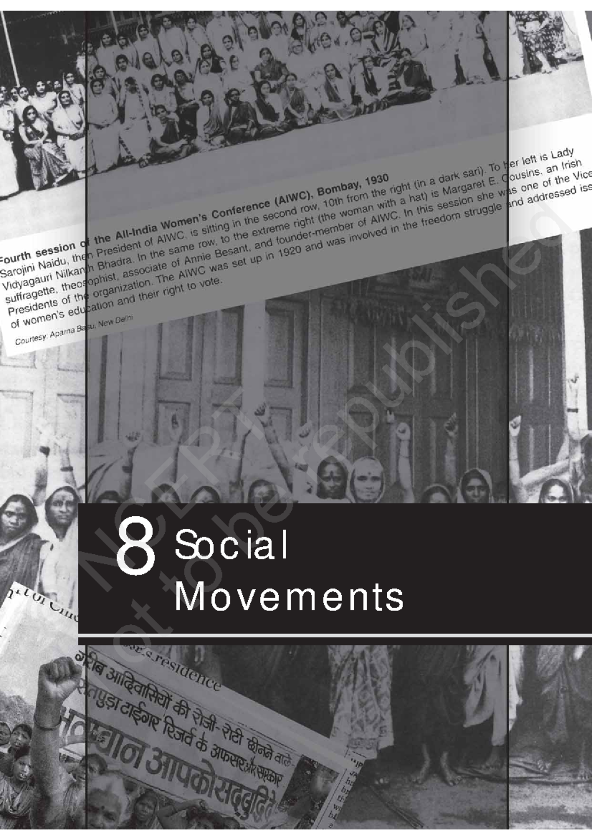 Lesy208 - Social Movements 8 © NCERT not to be republishe Social Change ...