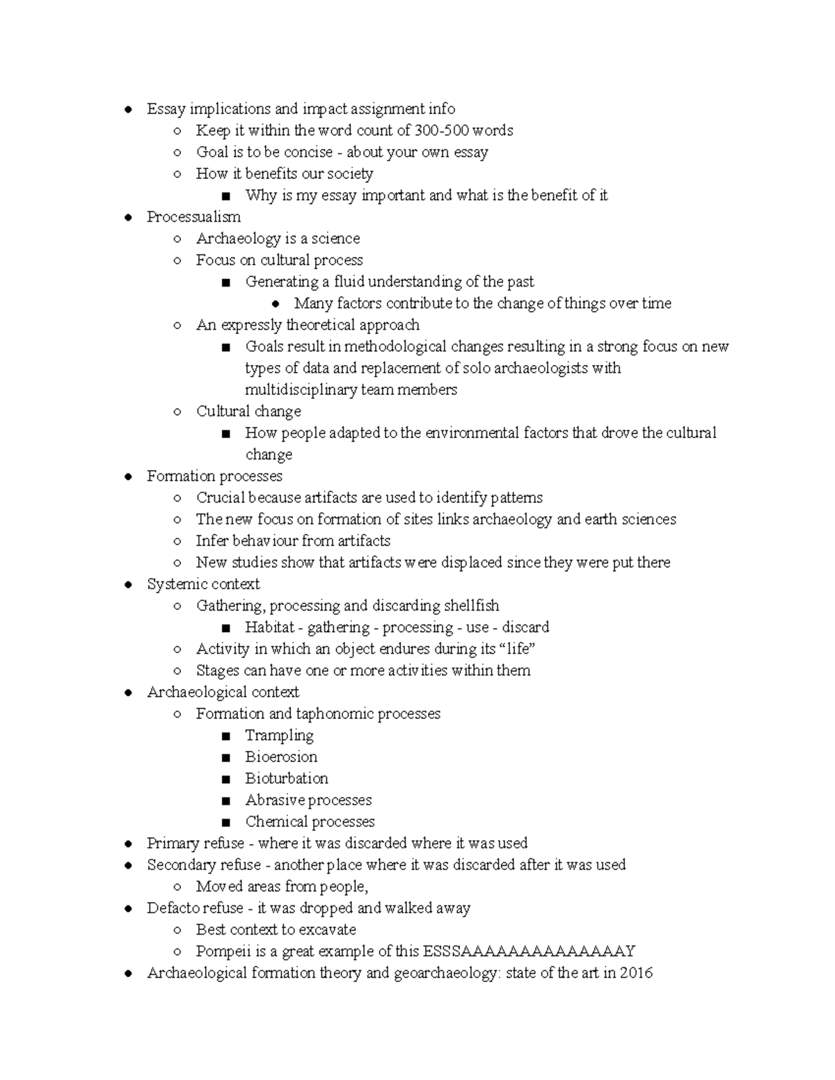 Oct 13 Processualism and laws of human behaviour - Essay implications ...