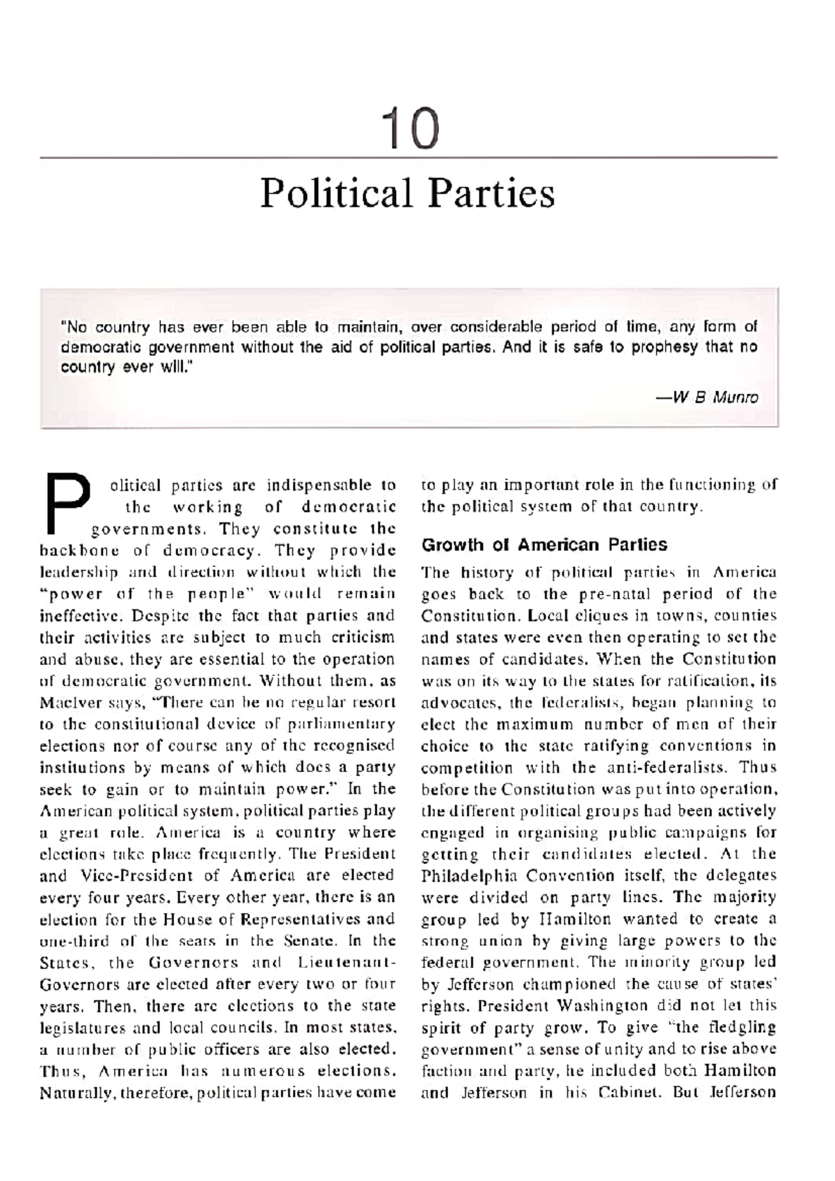 Political parties - American constitution - ballb - Studocu