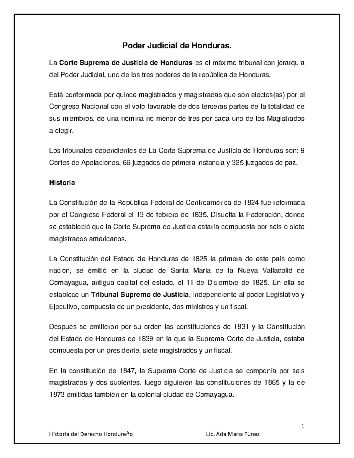 Leccion-9-Poder Judicial de Honduras-1 - 1 Poder Judicial de Honduras ...